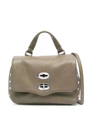 ZANELLATO Postina Leather Tote Bag - Green