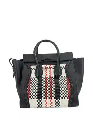 Celine 2010-2025 Luggage Woven Tote Bag