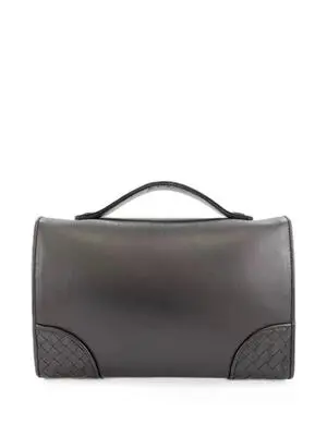 Bottega Veneta 2000s Intrecciato Leather Handbag