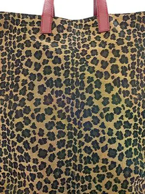 Fendi 2000s Leopard-print Tote Bag