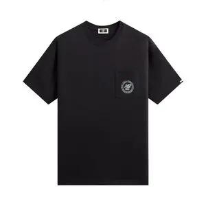 Kith X New Balance Crest Pocket Tee - Black
