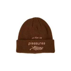 PLEASURES Film Beanie - Brown