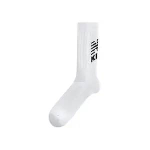 Kith X New Balance Big Logo Crew Socks - White