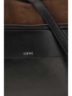 Loewe Small Switch Tote Bag In Calfskin