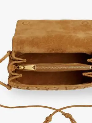 Bottega Veneta Notturno Suede Pouch - Multicolor