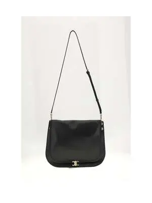 Celine Besace Soft Triomphe - Black