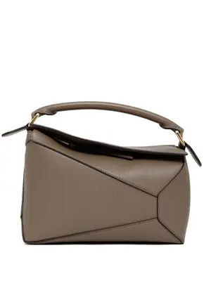 Loewe Puzzle Edge Small Leather Handbag - Multicolor
