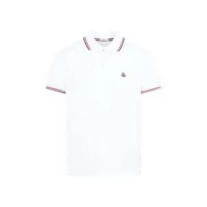 Moncler Ss Polo T-shirt - White
