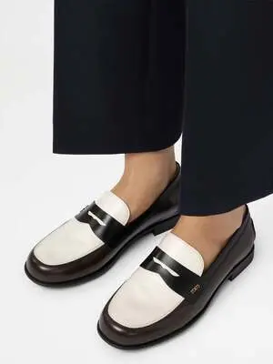 TOD'S Three-colour Leather Loafers