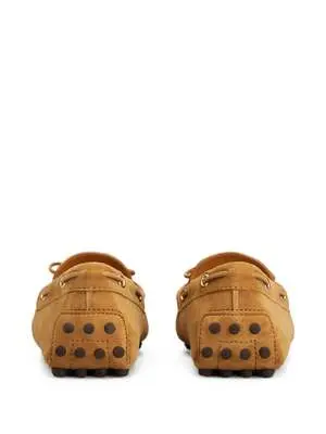 TOD'S Suede Gommino Driving Moccasins - Multicolor