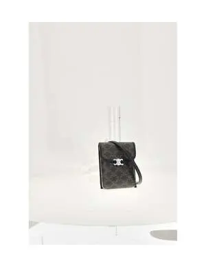 Celine Vertical Pouch - Black