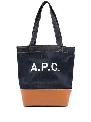 A.p.c. Axel Small Tote Bag - Brown