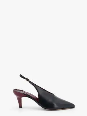 Chloé Suzie Leather Pumps - Black