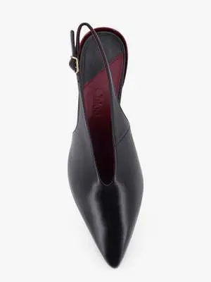 Chloé Suzie Leather Pumps - Black