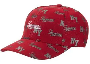 Supreme Monogram 6panel - Red
