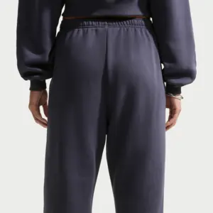 Nike Studio Fleece Medium Weight High-rise Oversized Cuffed Pants - Grey