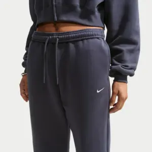 Nike Studio Fleece Medium Weight High-rise Oversized Cuffed Pants - Grey
