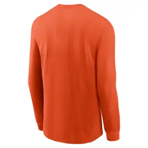 Nike Clemson Sideline Dri-fit College Long-sleeve T-shirt - Orange