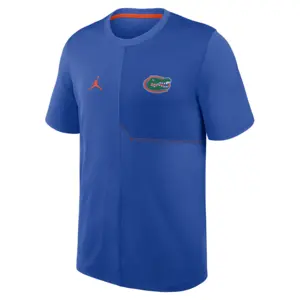 JORDAN Brand Florida Sideline Coach Dri-fit College Top - Blue