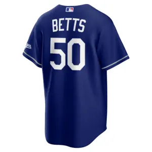 Nike Mookie Betts Los Angeles Dodgers Mlb Stadium Jersey - Blue