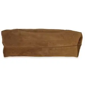 Gucci Suede Horsebit Shoulder Bag - Brown