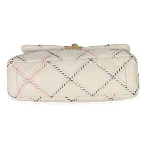 Chanel Multicolor Quilted Lambskin 19 Flap Bag