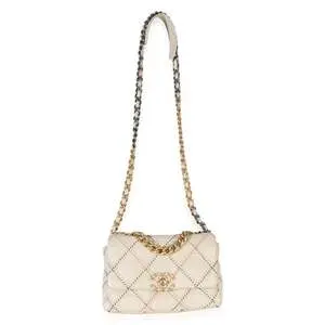 Chanel Multicolor Quilted Lambskin 19 Flap Bag