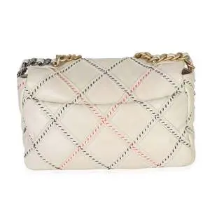 Chanel Multicolor Quilted Lambskin 19 Flap Bag