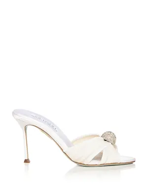 AQUAZZURA Embellished Mules