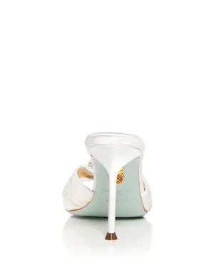 AQUAZZURA Embellished Mules