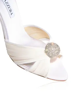 AQUAZZURA Embellished Mules