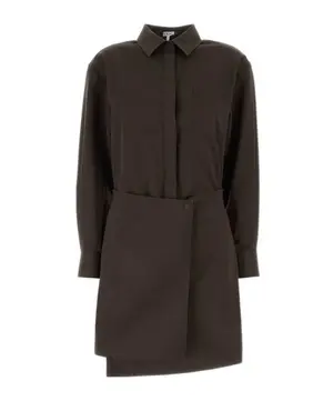 Loewe Long Sleeve Shirt Dress