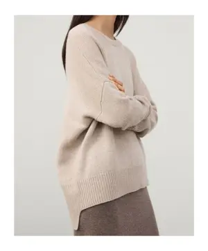 LISA YANG Mila Crew Neck Sweater