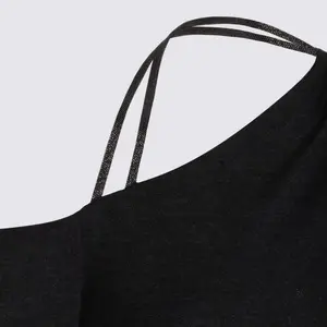 Brunello Cucinelli One-shoulder Long-sleeve Knit Jumper