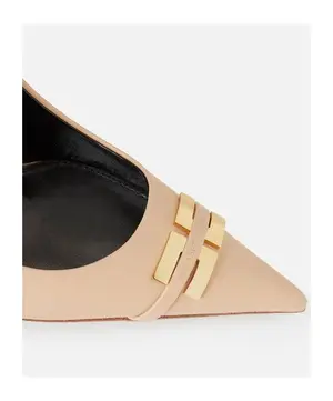 Elisabetta Franchi Logo Pointed High Heels