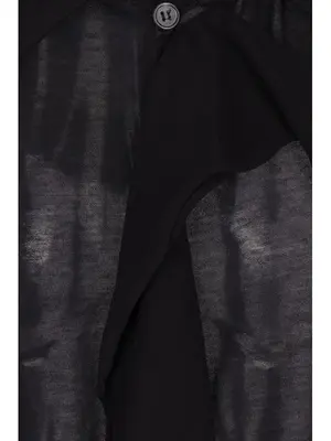Yohji Yamamoto Single-breasted Blouse