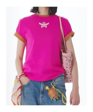 Mcm Monogram Printed Drawstring Tote Bag