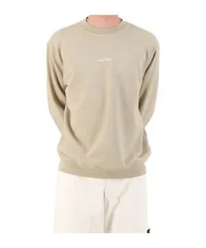 Stone Island Logo Printed Crewneck Sweatshirt