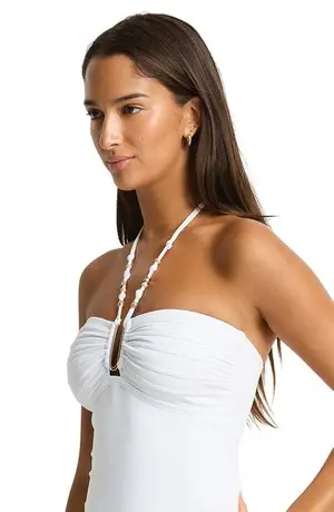 SEA LEVEL U-bar Bandeau One-piece Swimsuit