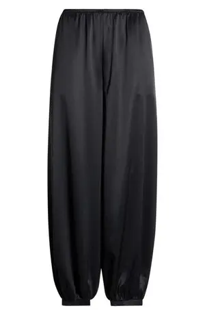 REFORMATION Aven Cuffed Satin Pants