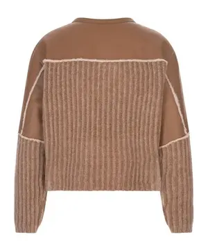 Fabiana Filippi Shearling Zip-up Jacket