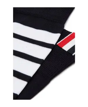 Thom Browne 4-bar Crew Socks - Black
