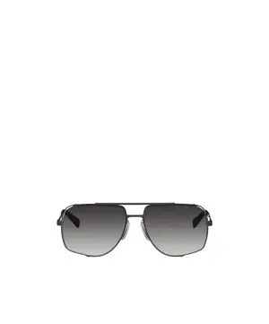 Dita Logo Pilot Sunglasses - Black