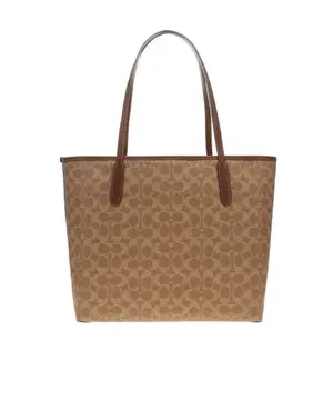 COACH Logo Pattern Tote Bag