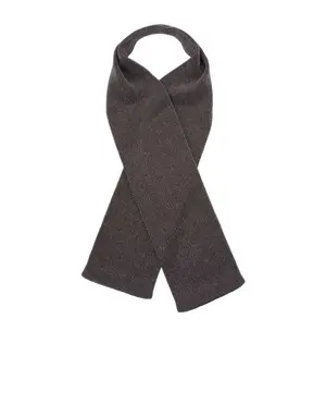 Brunello Cucinelli Metallic-detail Scarf - Black