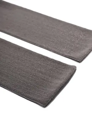 Brunello Cucinelli Metallic-detail Scarf
