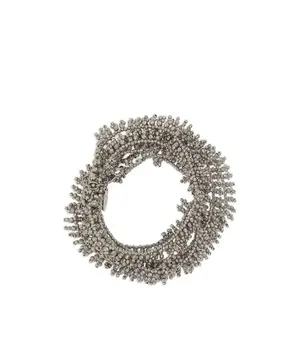 Brunello Cucinelli Knotted Embellished Bracelet