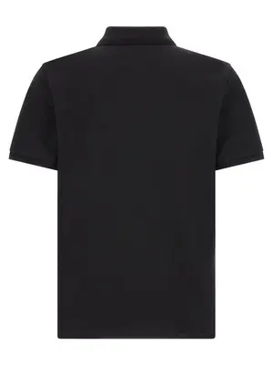 Moncler Logo Patch Short-sleeved Polo Shirt