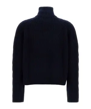 LISA YANG High-neck Zip Cardigan