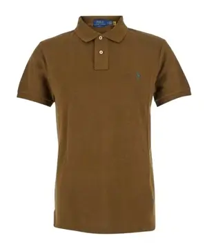 Polo Ralph Lauren Logo Embroidered Short-sleeved Polo Shirt